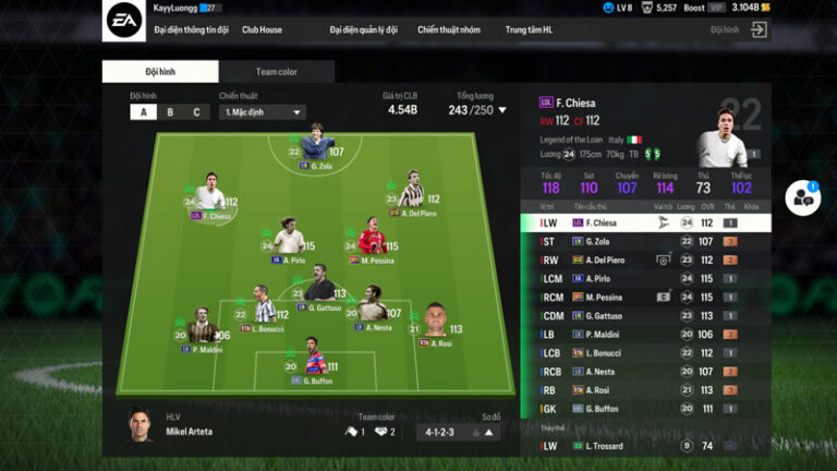 Addict FO4: Hướng dẫn tra cứu dữ liệu cầu thủ & build đội hình mạnh ...