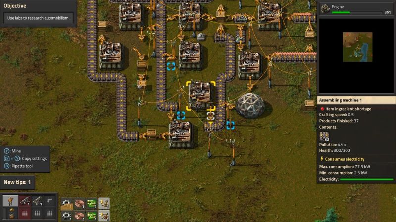 Xây dựng và tối ưu công nghiệp trong Factorio: Hướng dẫn từ A - Z