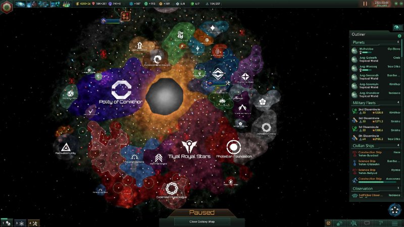 Chinh phục vũ trụ trong Stellaris: Hướng dẫn và chiến lược