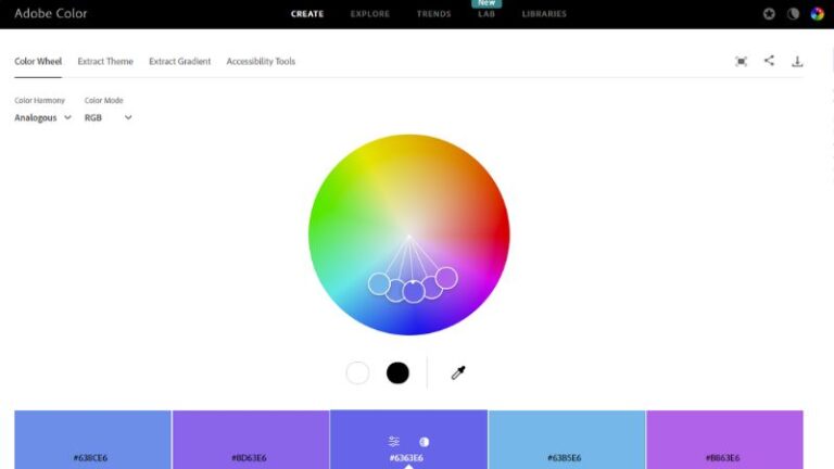 Adobe Color là gì? Tìm hiểu chi tiết về công cụ này