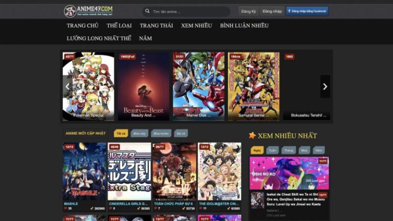 Top Web Xem Anime Vietsub Hay Nhất 2025 | Hướng Dẫn AnimeVsub Miễn Phí