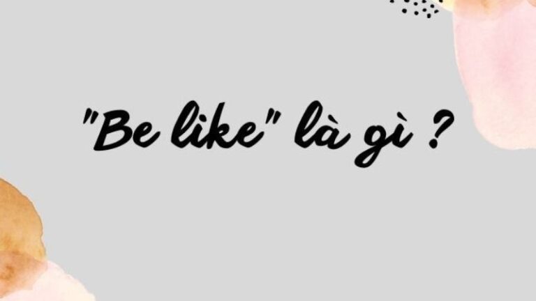 Be like là gì? Be like me là gì?