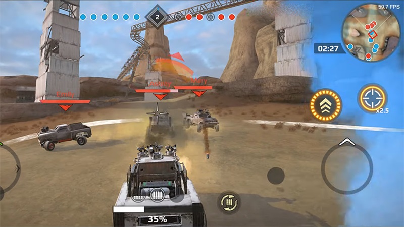 Crossout: Chế tạo, chiến đấu và tùy chỉnh xe cộ trong hậu tận thế