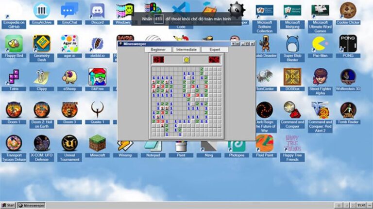 EmuOS: Chơi các game cổ điển ngay trong trình duyệt của bạn