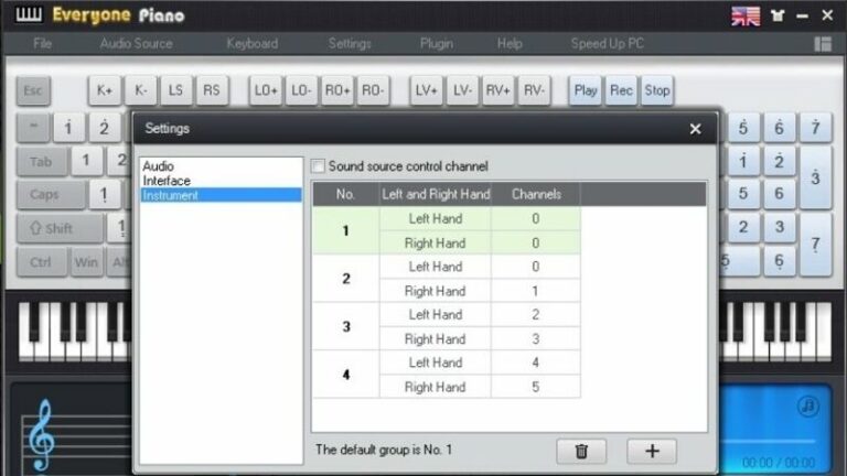 Cách dùng Everyone Piano chơi piano trên máy tính cơ bản