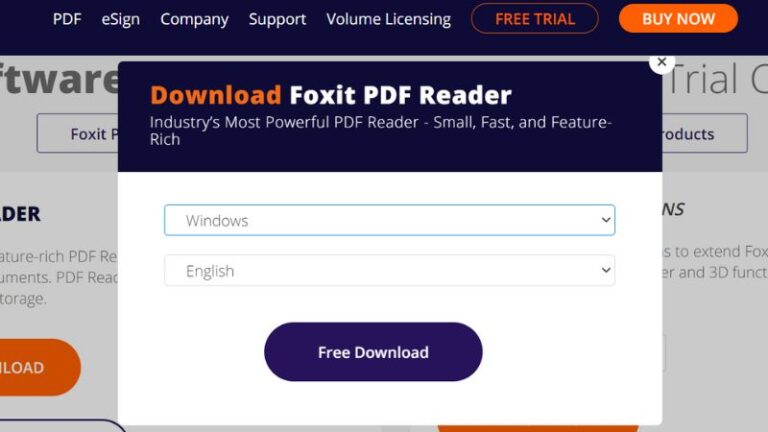 Tải Foxit Reader 10.1: Phần mềm đọc, chỉnh sửa file PDF miễn phí