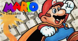 Luyện gõ 10 ngón bằng Mario Teaches Typing, game đánh máy