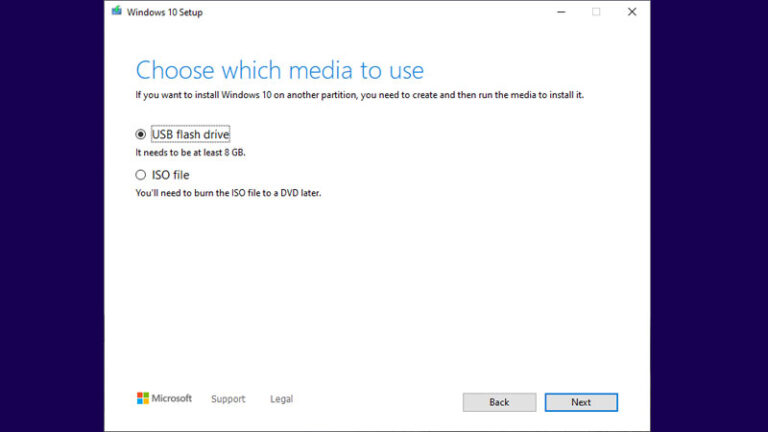 Download Media Creation Tool - Hỗ Trợ Cài Đặt Win 10