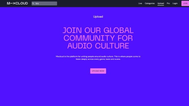 Mixcloud - Radio & DJ mixes: Cập nhật hàng triệu bài hát