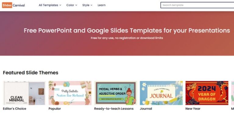 Hướng dẫn tải Slide Mẫu PowerPoint "SLIDES GO"