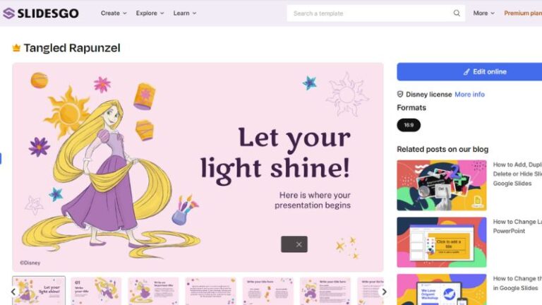 Hướng dẫn tải Slide Mẫu PowerPoint "SLIDES GO"