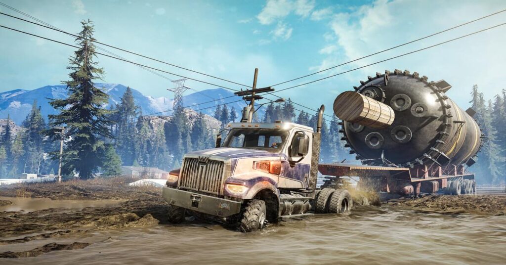 SnowRunner: Chinh phục địa hình và thống trị nghệ thuật off-road