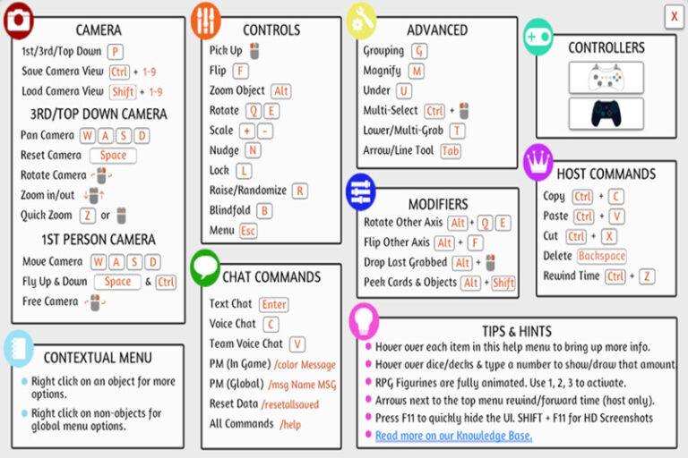 Tabletop Simulator: Kho tàng trò chơi bàn và sáng tạo bất tận