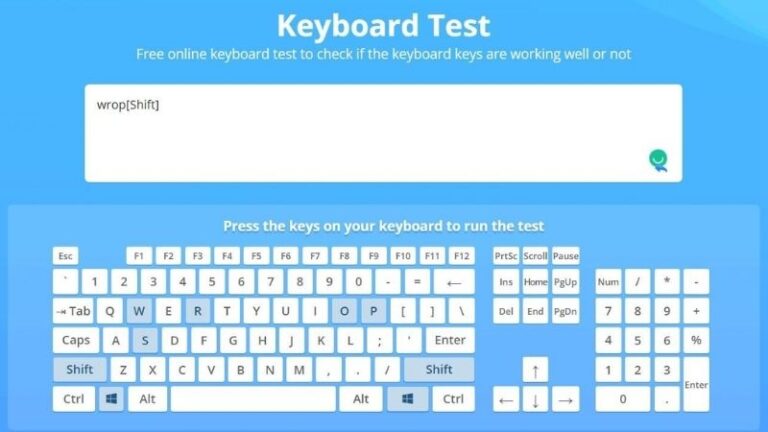 Test Key | Test Keyboard Online Miễn Phí, Chính Xác 2025