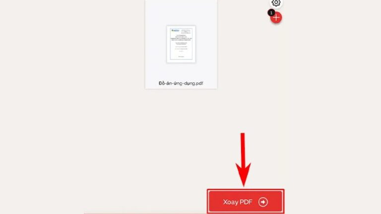 Cách xoay file, trang PDF khi bị ngược và lưu lại nhanh chóng