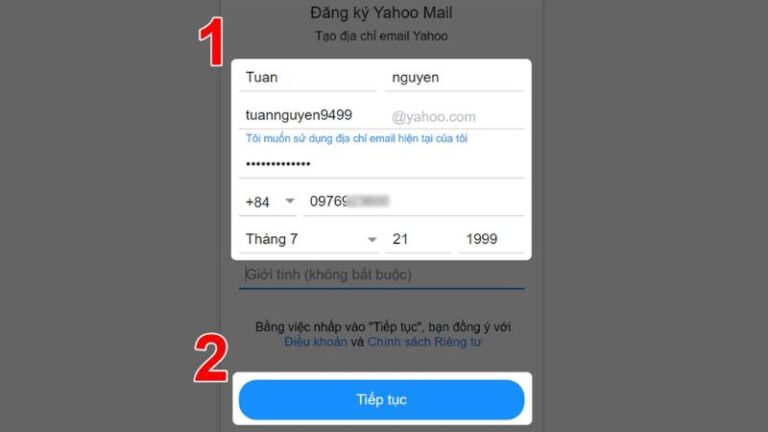 Yahoo Mail - Ứng dụng cho tổ chức
