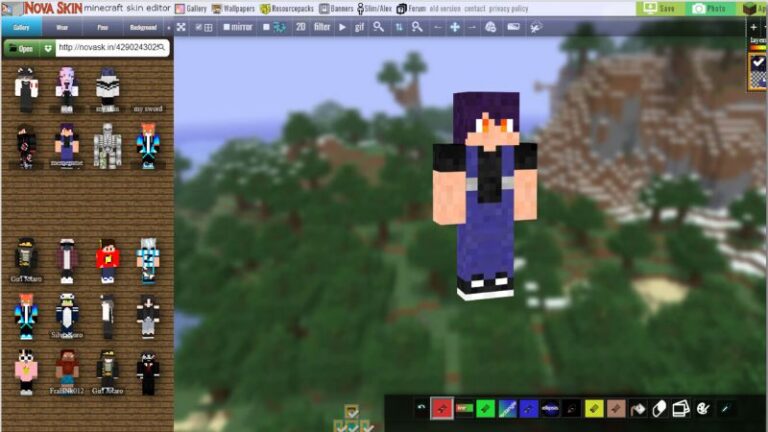 Nova Skin: Hướng Dẫn A-Z & 15+ Mẫu Skin Minecraft Đẹp Nhất 2025