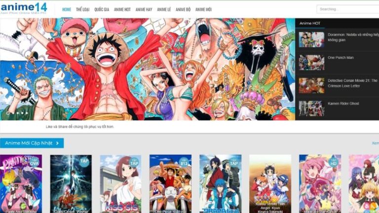 Top 8 web phim Anime hay nhất và miễn phí dành cho tín đồ Anime