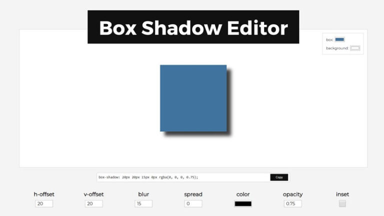 Thuộc tính Box-shadow CSS mới nhất 2023