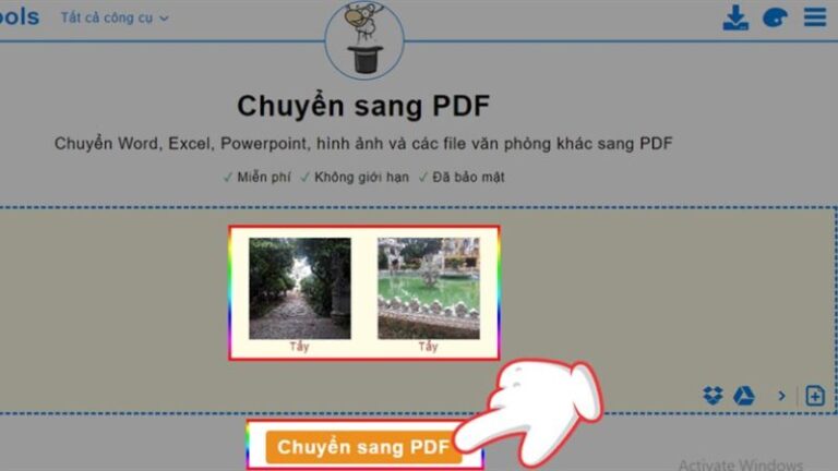 Cách chuyển đổi file ảnh JPG sang PDF miễn phí, đơn giản