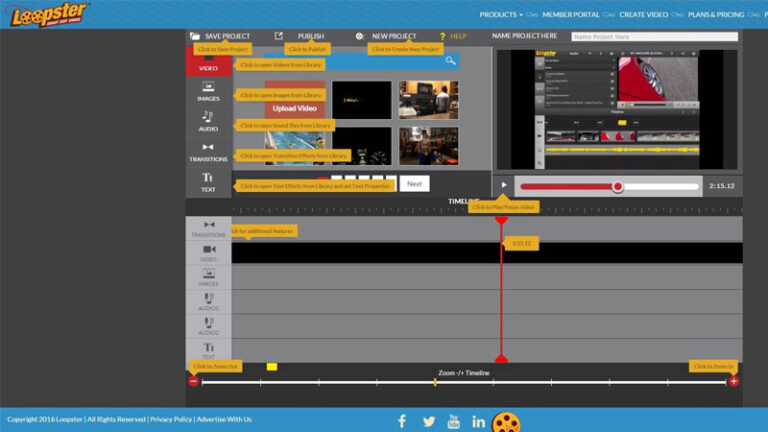 TOP 12 trang web, phần mềm chỉnh sửa video online trên máy tính