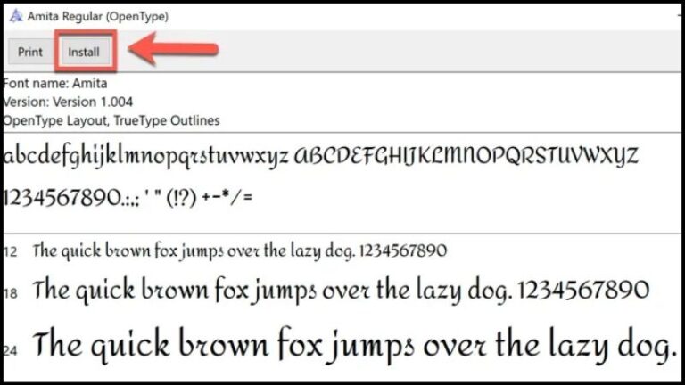 Hướng dẫn tải và cài đặt font chữ từ Dafont về máy tính