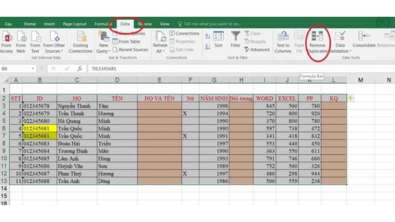 Hàm viết hoa chữ cái đầu trong Excel đơn giản nhất