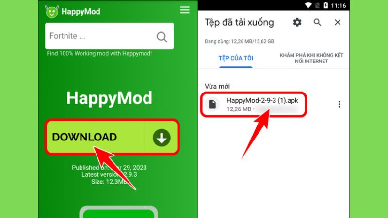 Cách tải HappyMod APK phiên bản mới nhất cho Android/iOS/PC