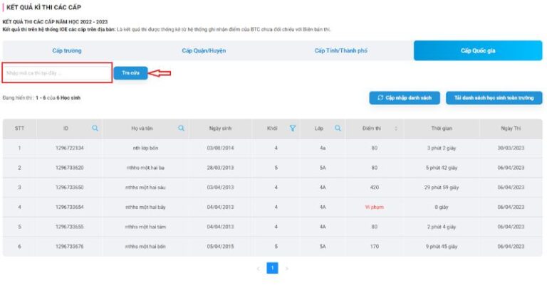 Cách đăng ký tài khoản IOE, đăng nhập IOE để thi tiếng Anh