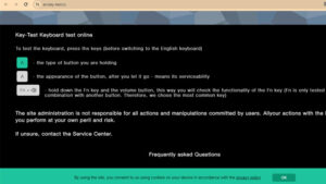 5 phần mềm, trang web test bàn phím laptop chuẩn nhất