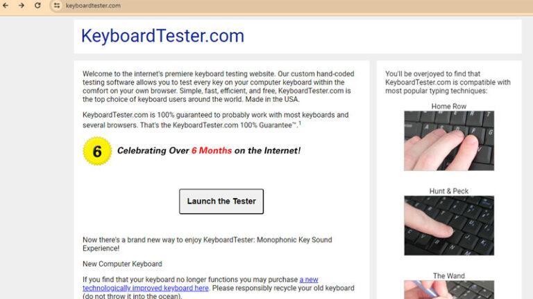 5 phần mềm, trang web test bàn phím laptop chuẩn nhất