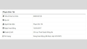 Tra cứu mã số thuế: Ứng dụng tra MST cá nhân, doanh nghiệp