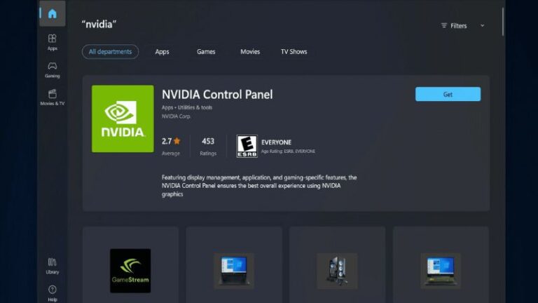 NVIDIA Control Panel: Trình điều khiển card đồ họa NVIDIA