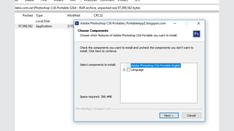 Photoshop Portable CS6 - Cách tải và cài đặt cực dễ dàng