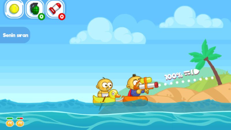 Raft Wars - Trò chơi trực tuyến vui nhộn thể loại bắn súng trên biển