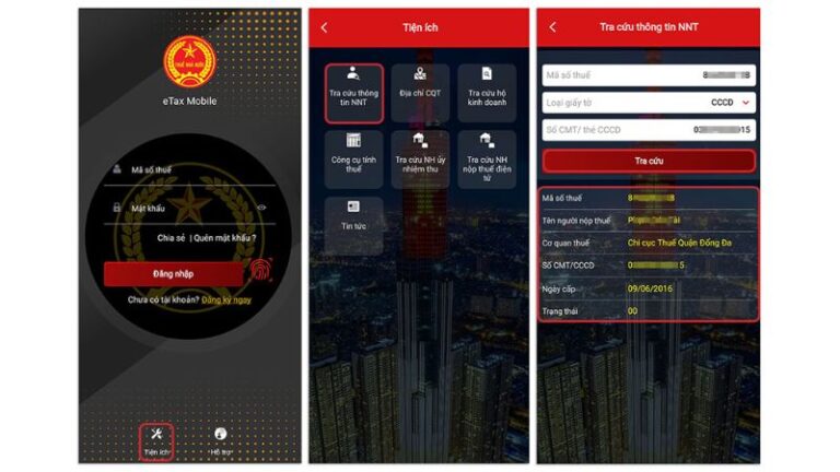 Tra cứu mã số thuế đơn giản bằng CMND/CCCD ngay tại nhà