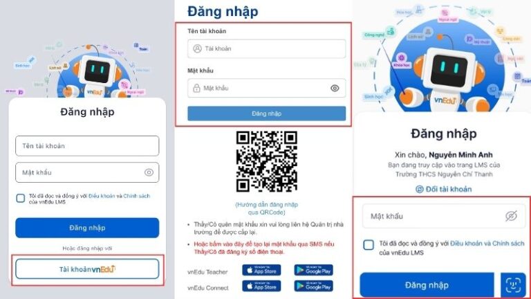 Cách đăng nhập, học và thi trực tuyến trên vnEdu LMS