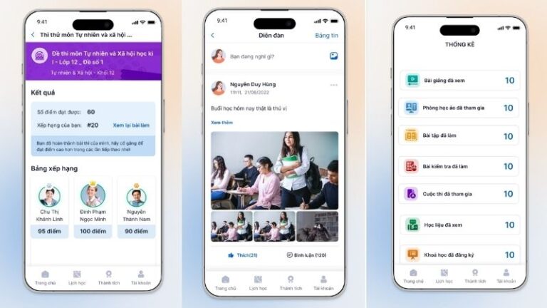 Cách đăng nhập, học và thi trực tuyến trên vnEdu LMS
