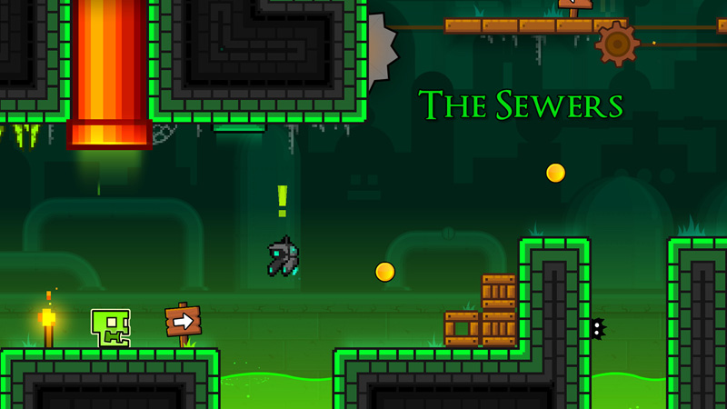 Khả năng phản xạ của bạn tới đâu nếu chưa thử Geometry dash