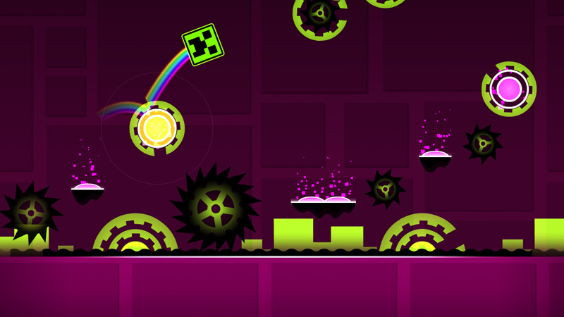 Khả năng phản xạ của bạn tới đâu nếu chưa thử Geometry dash