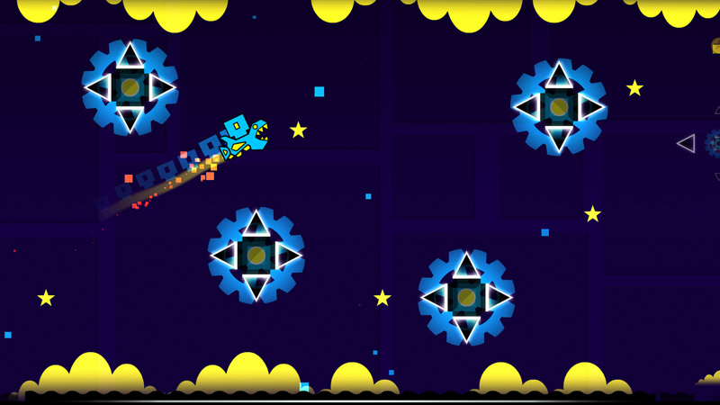 Khả năng phản xạ của bạn tới đâu nếu chưa thử Geometry dash