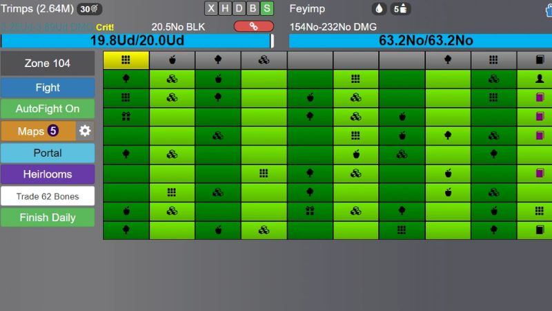 Trimps: Trò chơi chiến lược và quản lý khám phá