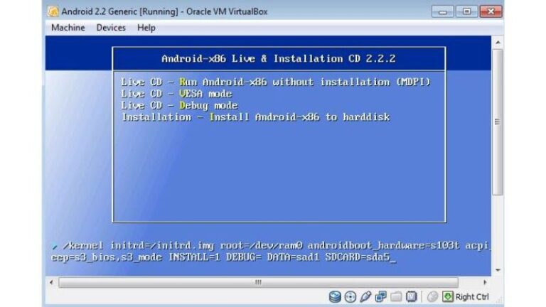 Cách chạy ứng dụng Android trên máy tính bằng Android X86