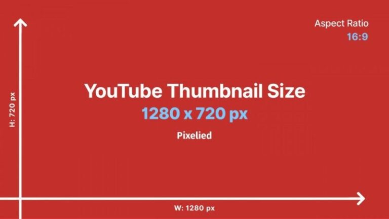 Kích thước ảnh bìa, thumbnail Youtube channel 2024 chuẩn nhất