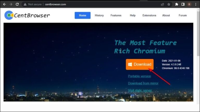 Cent Browser: Trình duyệt hoàn hảo thay thế Chrome