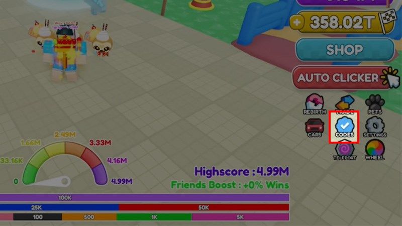 Code Race Clicker mới nhất, cách nhập code chính xác, đơn giản