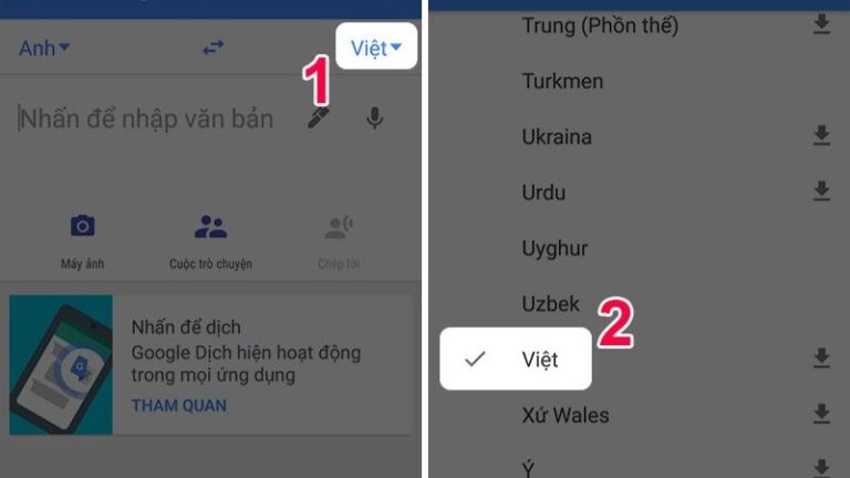 Cách dùng Google Translate dịch văn bản, hình ảnh, giọng nói
