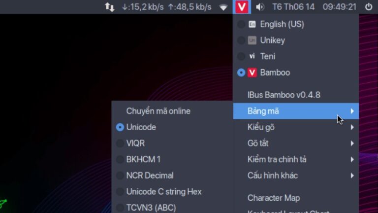 Cài đặt bộ gõ tiếng Việt IBus-Bamboo trên Ubuntu 22.04 LTS