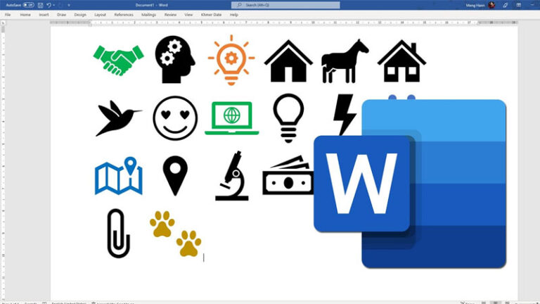 Tổng hợp icon điện thoại đẹp cho Word, Excel và File Vector
