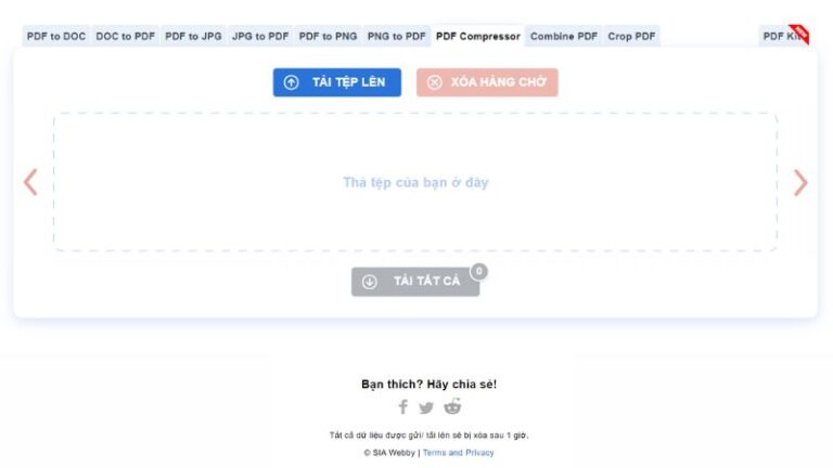 Nén PDF Online Miễn Phí 2026 - Giảm 90% Dung Lượng Nhanh